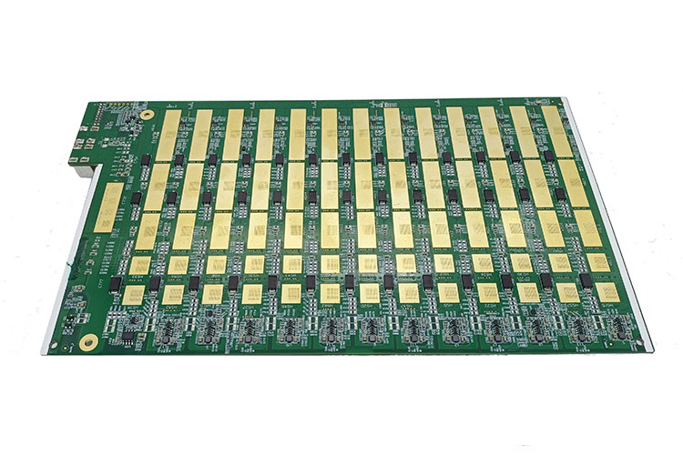 Antminer S17+ hash board ASIC Chip soldering practice board – Miningpart Antminer S17+ hash board ASIC Chip soldering practice board – Miningpart